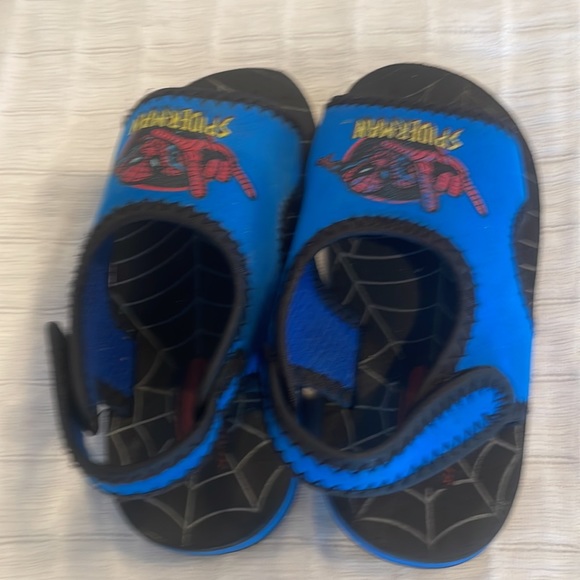 Spider-Man | Shoes | Y2k Spiderman Sandals Blue Toddler Boys | Poshmark